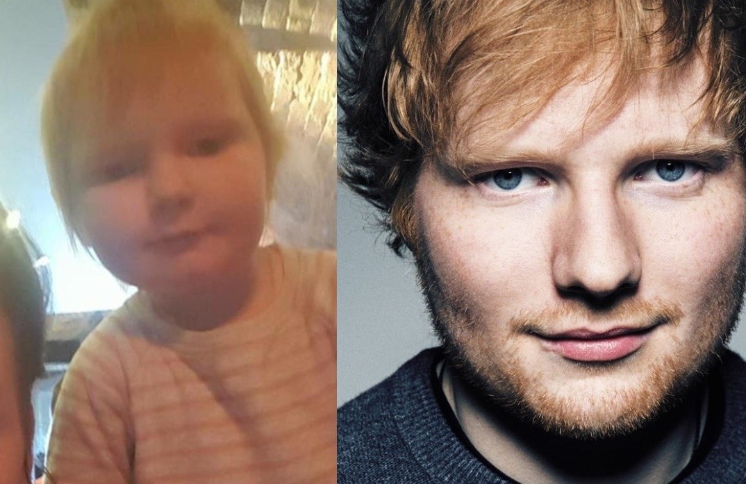 Bebê parecida com cantor Ed Sheeran viraliza nas redes sociais - FeedClub