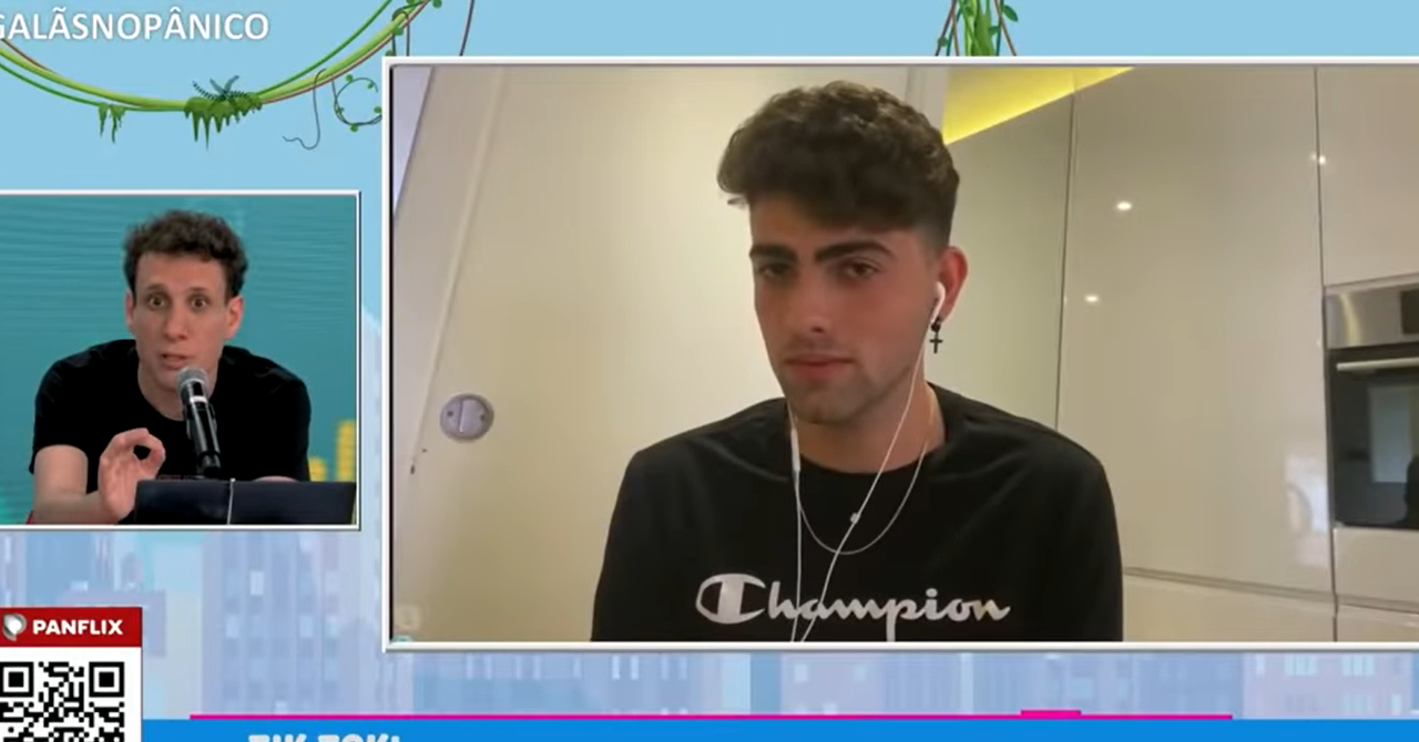 Pânico debocha de Mario Jr., fenômeno do TikTok, e celebridades o defendem