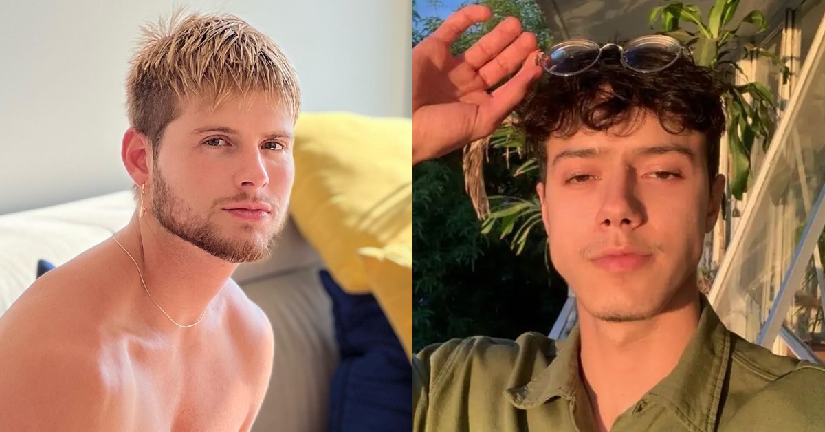 Daniel Lenhardt conheceu novo namorado 'em um ménage'